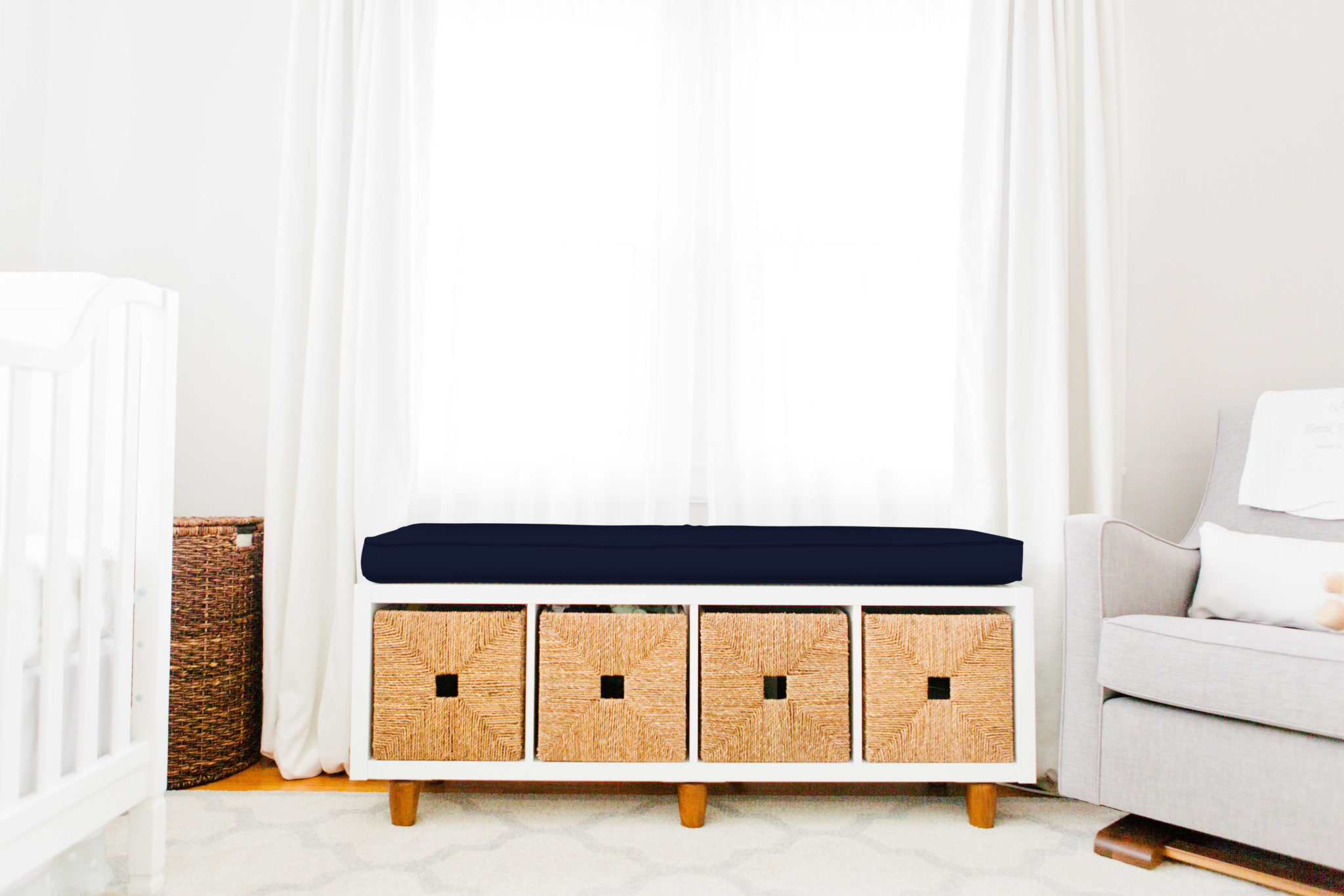 Kallax Bench Cushion | Indoor Storage Bench Cushion