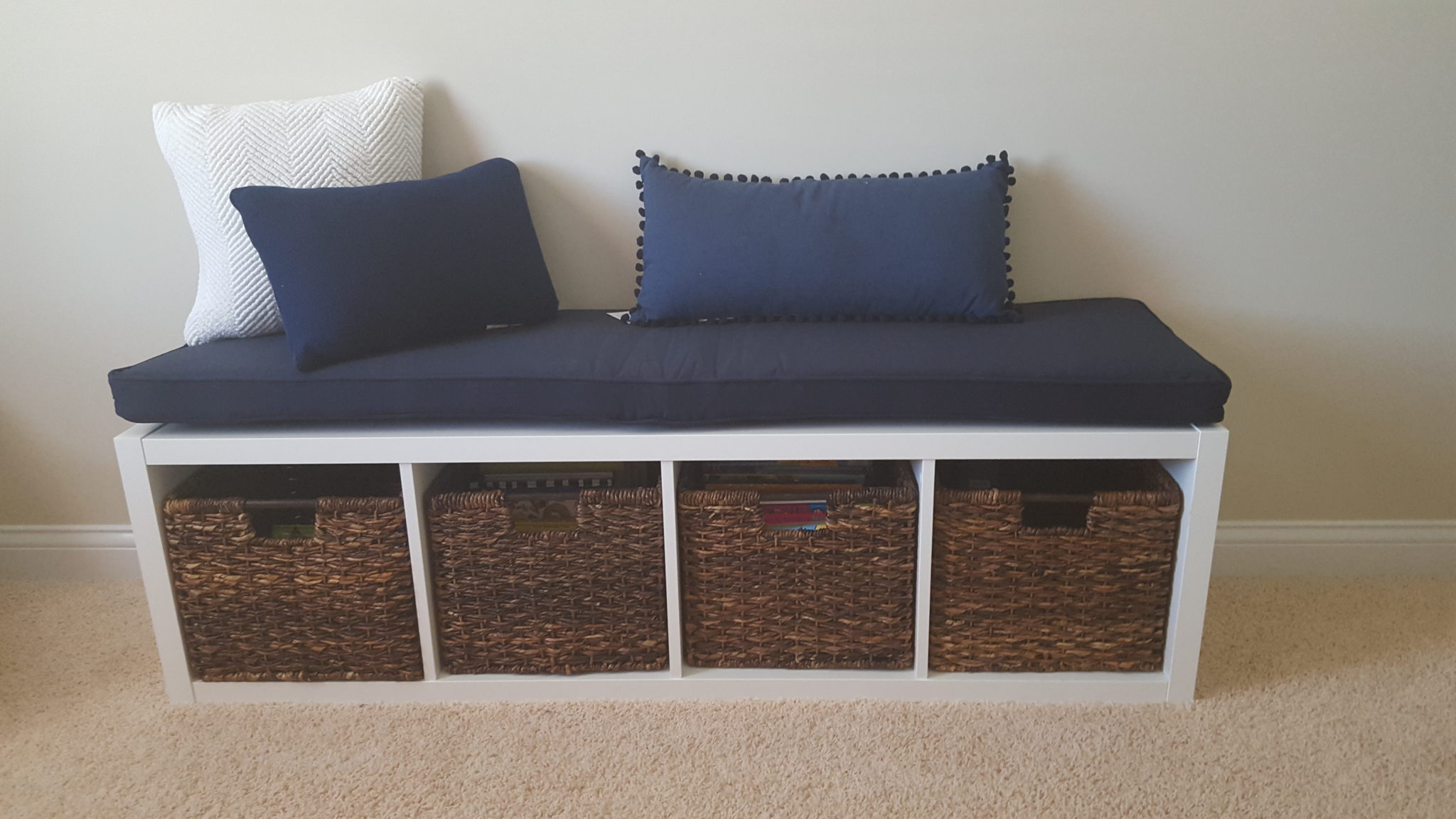 Kallax Bench Cushion | Indoor Storage Bench Cushion