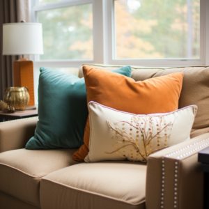 Summer to Fall Transition Decor: Autumn Cushions & Pillows